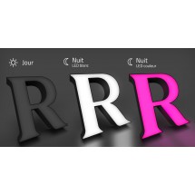Lettres PVC - Personnalisez vos lettres et logos en ligne