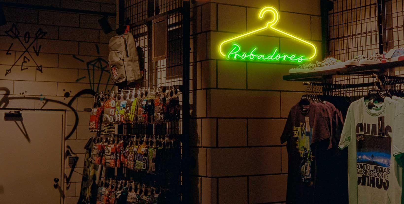 Néon Cabines pour magasins