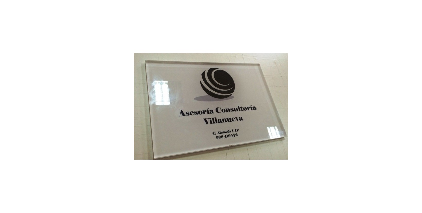 Plaque personnalisable de plexiglas ® | Plaque en acrylique